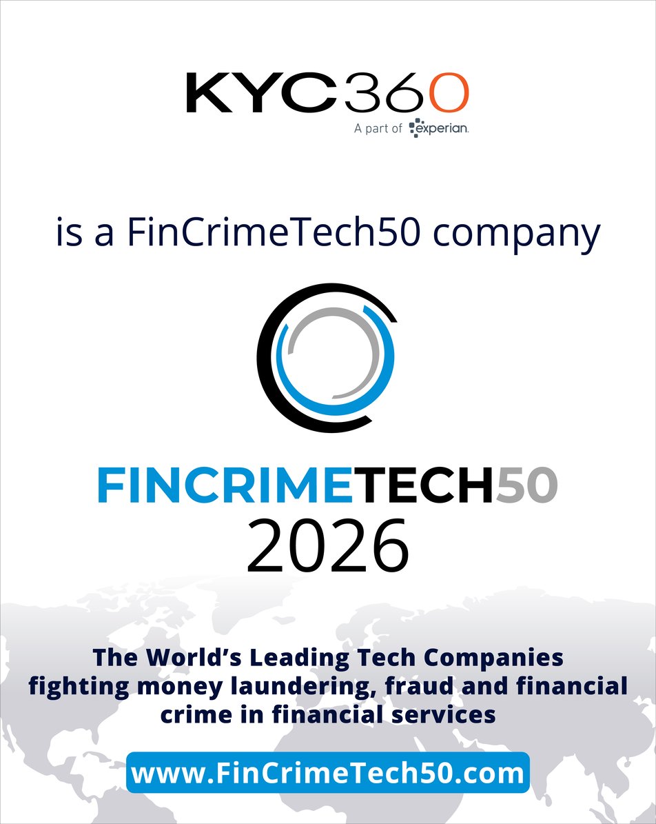 News: KYC360 Recognised in FinCrimeTech50 2026